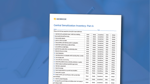 6 Assessment Strategies for Chronic Pain and Central Sensitization ...