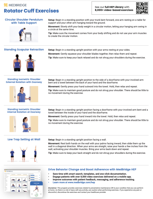 Download a Free Physical Therapy Printable Rotator Cuff Exercises PDF ...